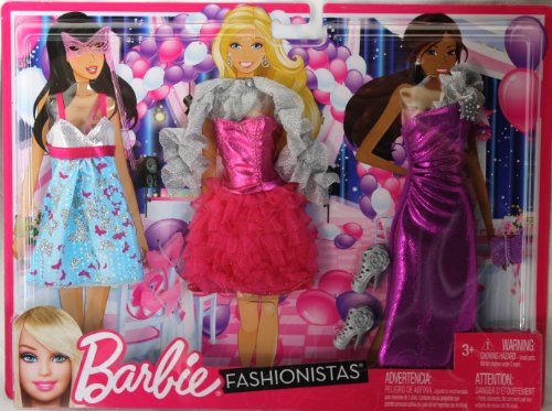 Barbie Fashionistas: Night Looks Clothing - Cutie Birthday Party Fashion