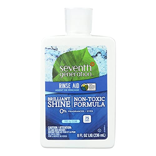 Seventh Generation, Cleaner Rinse Aid Free and Clear, 8 Fl Oz