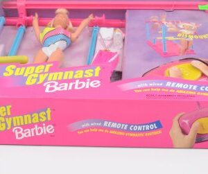 Super Gymnast Barbie Doll with Wired Remote Control 1999 From Mattel