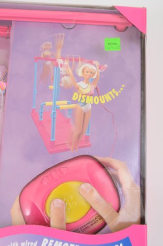 Super Gymnast Barbie Doll with Wired Remote Control 1999 From Mattel