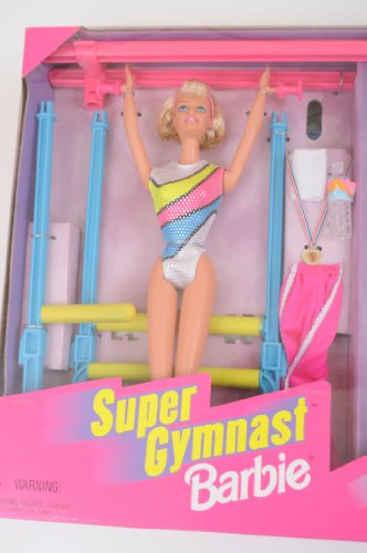 Super Gymnast Barbie Doll with Wired Remote Control 1999 From Mattel