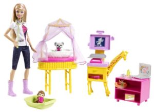 barbie i can be zoo doctor doll playset