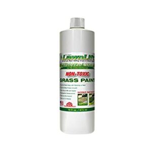 Lawnlift Ultra Concentrated (Green) Grass Paint 16oz. = 1.375 Gallons of Product.