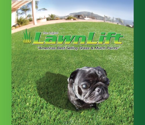 Lawnlift Ultra Concentrated (Green) Grass Paint 16oz. = 1.375 Gallons of Product.