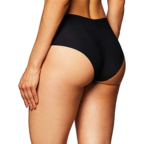 Calvin Klein Women's Invisibles Hipster Multipack Panty, Black, Large