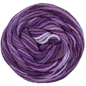 Red Heart Super Saver Economy Yarn, Purple Tones (E300.0546)