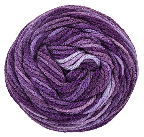 Red Heart Super Saver Economy Yarn, Purple Tones (E300.0546)