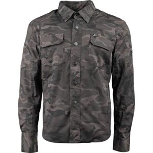 speed and strength mens modern shirt, camo, medium us