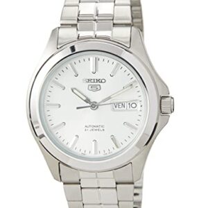 Seiko Men's SNKK87 Two Tone Stainless Steel Analog with White Dial Watch