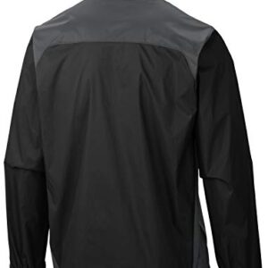 Columbia Men's Glennaker Lake Rain Jacket, Black/Grill, XX-Large