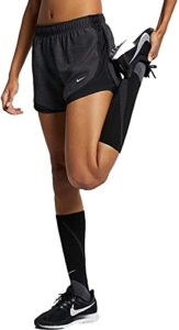 nike lady tempo running shorts - small - black