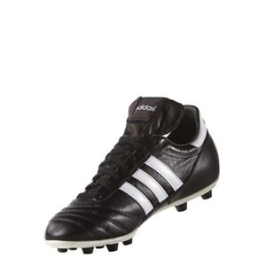 adidas mens copa mundial soccer shoe, black/white/black, 10.5 women 9.5 men us