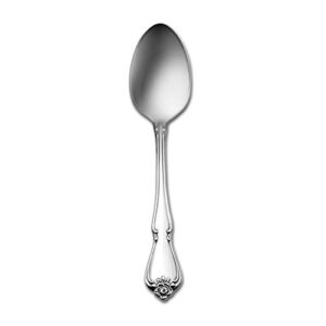 oneida 2552stsf arbor rose s/s 6" teaspoon - dozen