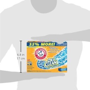 Arm & Hammer Plus OxiClean Powder Laundry Detergent, Fresh Scent, 45 Loads