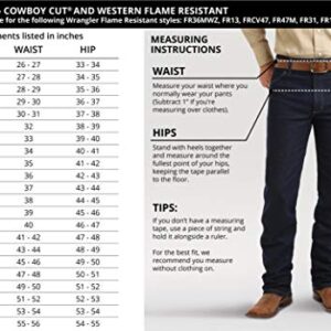 Wrangler Riggs Workwear mens Fr Flame Resistant Relaxed Fit jeans, Medium Fade, 34W x 32L US