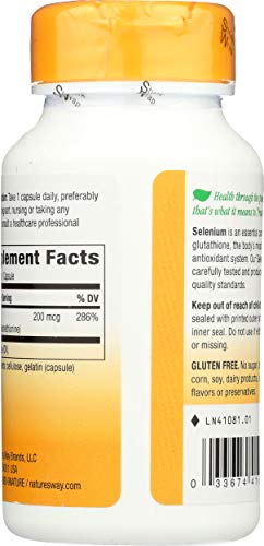 Nature's Way, Selenium 200mcg, 100 Capsules3