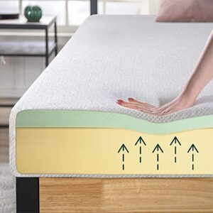 ZINUS 6 Inch Ultima Memory Foam Mattress / Pressure Relieving / CertiPUR-US Certified / Mattress-in-a-Box, Twin , Brown