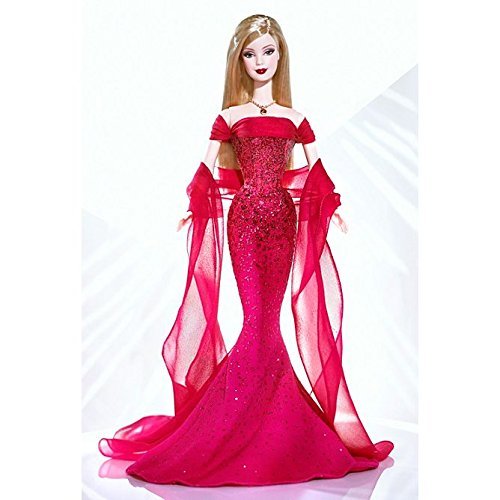 July/Ruby Birthstone Collection Barbie Doll