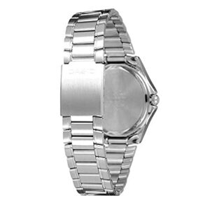 Casio MTP-1183A-1AEF Men's Watch Analogue Quartz Stainless Steel, Silver/Black, Bracelet