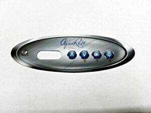 dreammaker spa overlay sticker for digital topside controller (for use on topside contoller 407012)