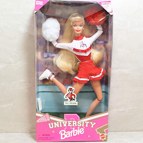 Mattel Barbie 17194 North Carolina State Cheerleader Doll