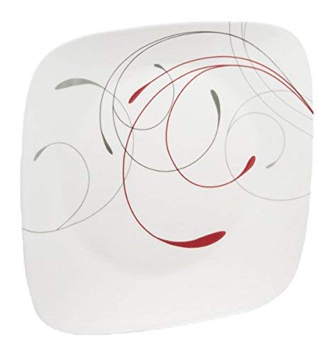 Corelle Square 10-1/4-Inch Dinner Plate, Splendor