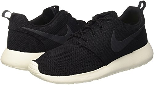 Nike Mens Rosherun Black/Anthracite/Sail Running Shoe 10.5 Men US