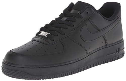 Nike Men's Low-Top Sneakers, Black, 9.5 US