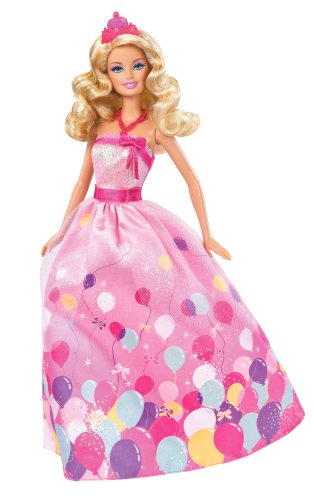 Barbie Birthday Princess Doll Gift Set