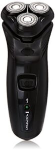 remington r3-4110a rotary shaver, mens electric razor, electric shaver, black