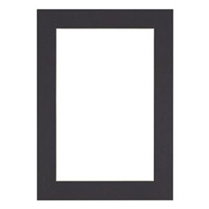 Crescent Colored Mat Board, 20 x 32 Inches, Smooth Black 921A, Pack of 10 - 405225