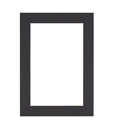 Crescent Colored Mat Board, 20 x 32 Inches, Smooth Black 921A, Pack of 10 - 405225