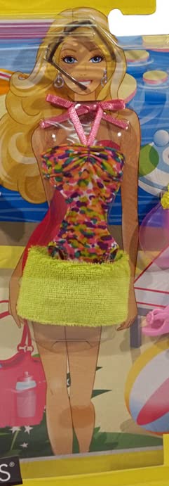 Barbie Fashionistas Day Looks Clothes - Bright Beach Outfits