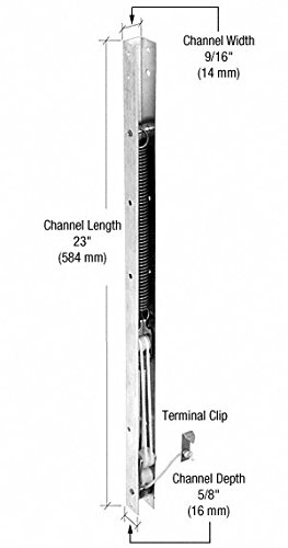 C.R. LAURENCE FA2210 CRL 23" Window Channel Balance - 2210 or 22-1