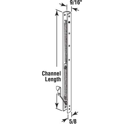 C.R. LAURENCE FA2210 CRL 23" Window Channel Balance - 2210 or 22-1