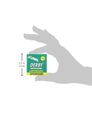 500 "Derby Professional" Single Edge Razor Blades for straight razor