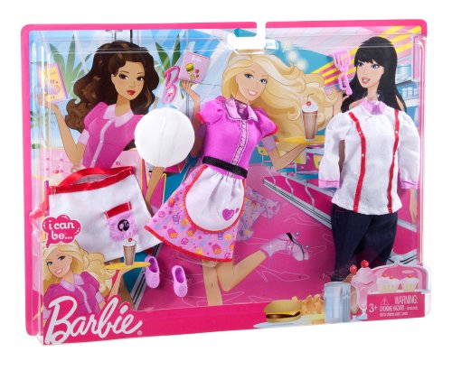 Barbie I Can Be Restaurant Fashion Pack