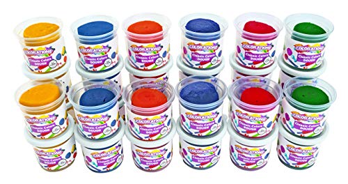 Colorations Classic Dough, 5 oz. - set of 30, Soft and Easy to Mold-Does Not Crumble for Sensory Play, Fine Motor Development-Non-Toxic