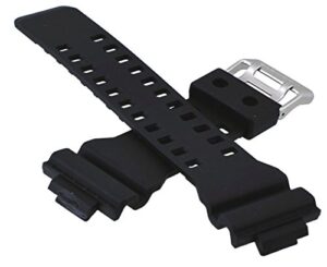 casio mens g-shock resin replacement watch band black