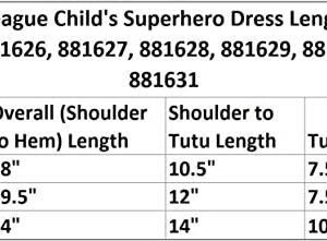 Justice League Child's Supergirl Tutu Dress - Small