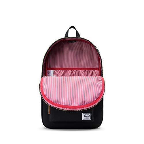 Herschel Settlement Backpack, Blk, Mid-Volume 17.0L