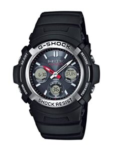 casio g-shock mb-6 awgm100-1a atomic solar ana-digi multi-ba black