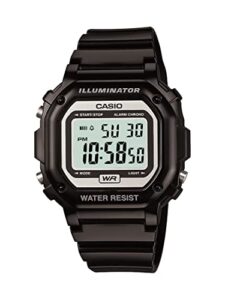 casio kids f-108whc-1acf classic digital display quartz black watch