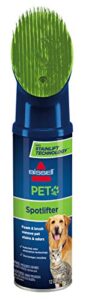 bissell pet carpet & upholstery cleaner, blue 12oz