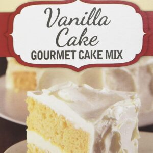 XO Baking Co. Vanilla Cake Mix - Flavorful Non-GMO Certified Vanilla Cake Baking Mix - No Preservatives or Artificial Flavors