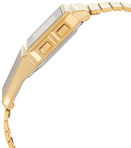 Casio #DBC611G-1D Men's Gold Tone 25 Memory Calculator Databank Watch