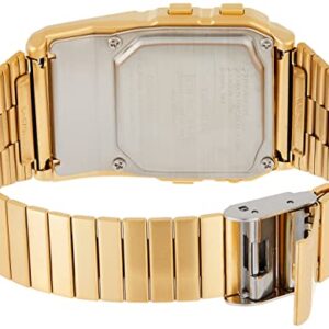 Casio #DBC611G-1D Men's Gold Tone 25 Memory Calculator Databank Watch