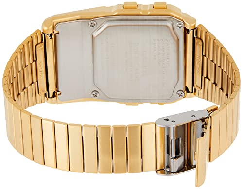 Casio #DBC611G-1D Men's Gold Tone 25 Memory Calculator Databank Watch