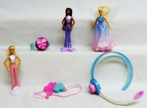 mcdonalds - barbie complete happy meal set - 2003