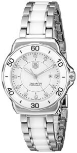 tag heuer women's wah1315.ba0868 formula 1 stainless steel sport watch with diamonds